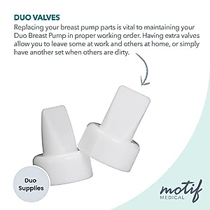 Motif Duo Valves, Replacement Parts for Breast Pump