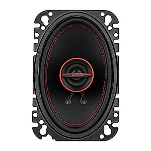 DS18 G4.6Xi GEN-X 4x6 2-Way Coaxial Speakers 135 Watts Max Power 45 Watts RMS 4-Ohm Mylar Dome Tweeters with Neodymium Magnet - Clarity Unparalled by Other Speakers in Their Class - 2 Speakers