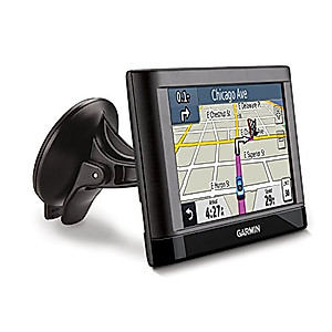 Garmin Nuvi 55LM 5" Touchscreen Car Sat Navigation GPS w/Lifetime Maps 0119-801 (Renewed)