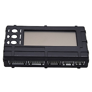 Blomiky 3-in-1 2S-6S Li-Polymer/Li-ion or Li-Fe Battery Balancer Voltage Meter Tester with LCD Display Battery Discharge Test Battery Balancer