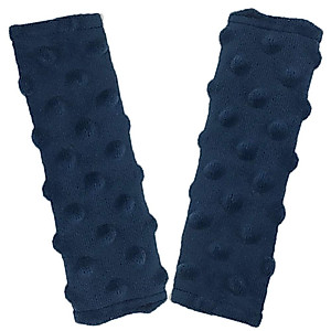 Baby Car Seat Neck Cover, Car Seat Strap Cover, Seat Belt Cushions Pads, Shoulder Strap Protectors, Reversible Pram Harness Covers in Minky Dinosaur, Baby Neck Pad Protector