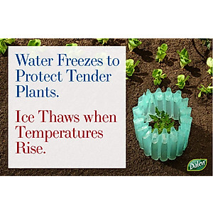 Dalen Gardeneer Season Starter – Early Season Insulated Plant Protector – Cold Weather Frost Guard - Easy Fill Shape for Optimal Planting - 18" x 17" – Made in The USA
