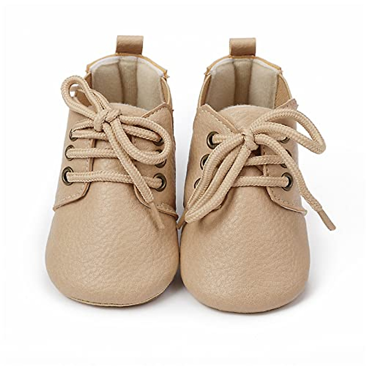 Lykmera Infant Girls Boys Casual Single Shoes First Walkers Shoes Toddler Prewalker Sports Shoes Infant Girls Walk Shoes (Khaki, 6-12 Months)