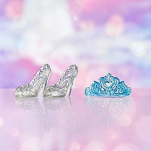 Disney Princess Royal Shimmer Cinderella Doll, Fashion Doll with Skirt and Accessories, Toy for Kids Ages 3 and Up