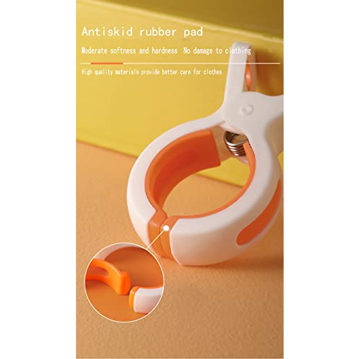 Sun Tongs,Clothes Clip,5Pack ,Silicone Plastic Strong Clip,Large Clip,Beach Towel Clip,Beach Chair for Cruising Swimming Pool Chair,Prevent Quilt from Being Blown Away,Fashionable Bright Color (Pink)