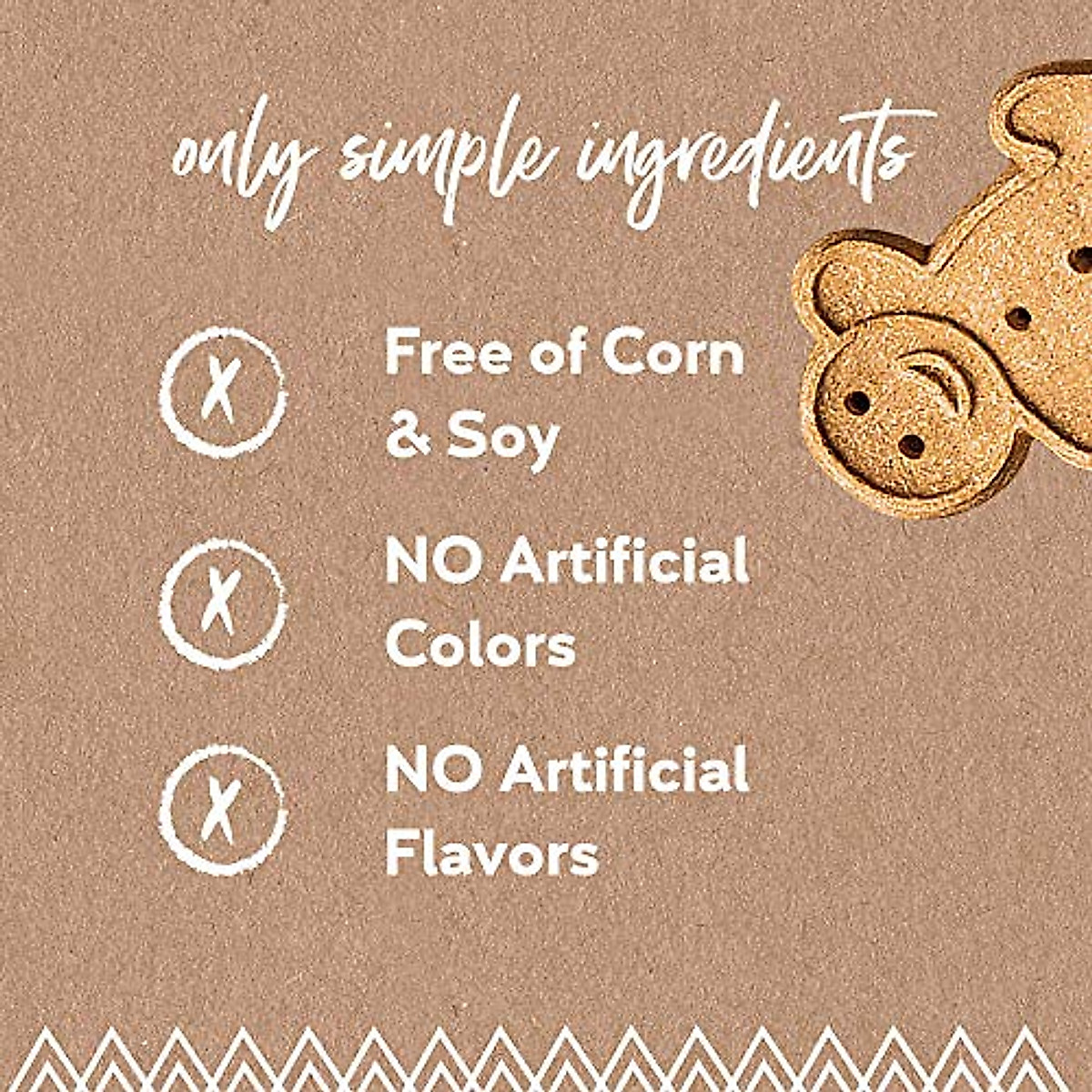 Buddy Biscuits, Soft & Chewy Treats for Small & Large Dog, Made in USA Peanut Butter Flavor - 6 oz, 4 Pack