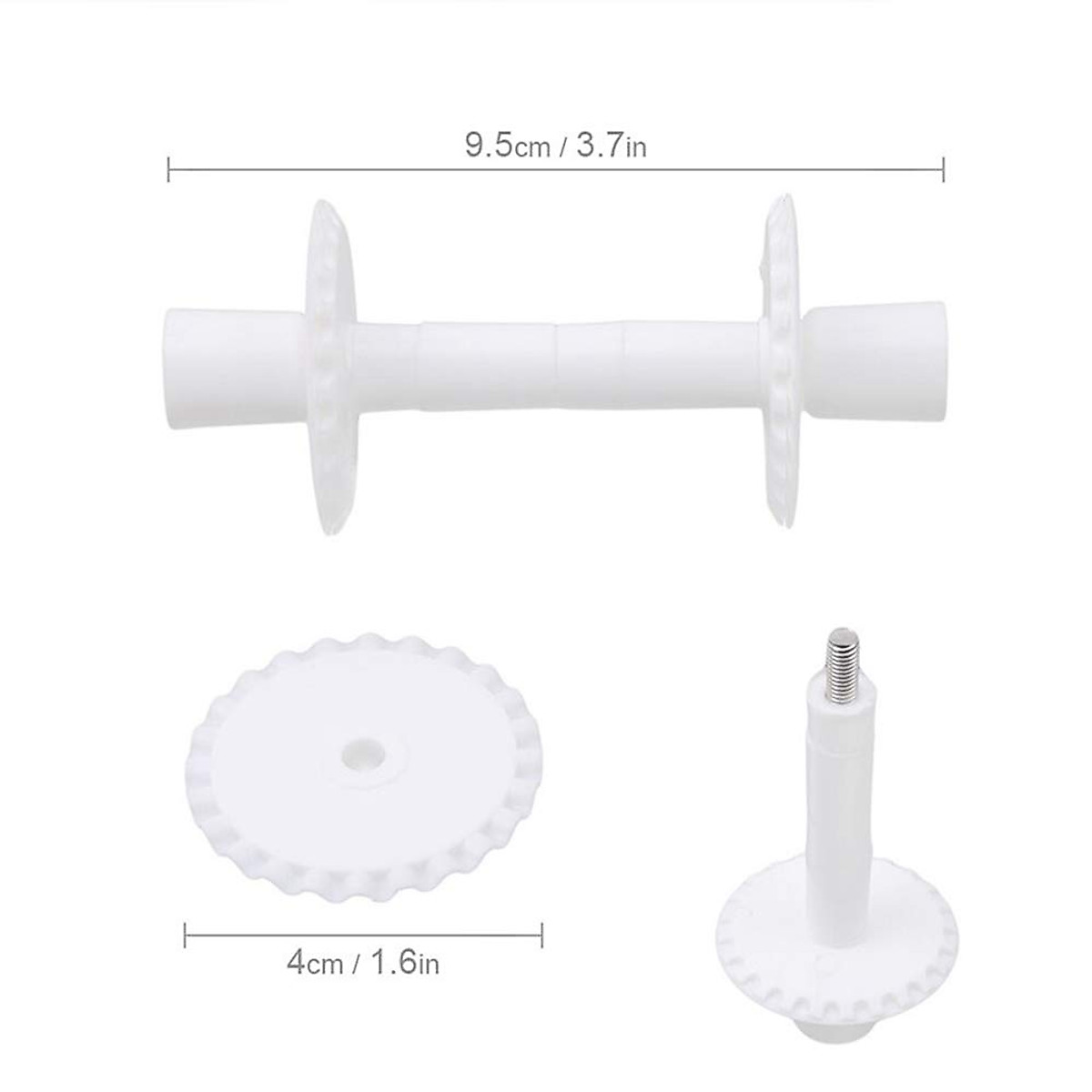 WUSIO DIY Wheel Roller Pary Mold Dough Roller Ribbon Lace Cutters Fondant Derating Mold Border Cutting Cake Tool