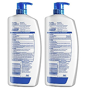 Head & Shoulders Tea Tree Anti-Dandruff Shampoo, 32.1 Fl Oz Each, Twin Pack