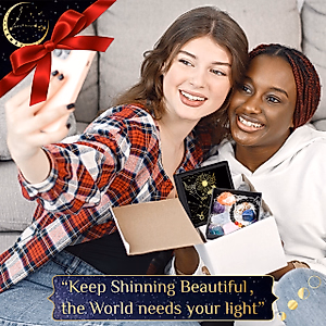 Hihealer Zodiac Gifts for Women, Spiritual Gifts, Zodiac Gifts, Astrology Gifts for Women, Horoscope Gifts with Birthstone, Healing Stone Gifts, Unique Birthday Gifts for Women