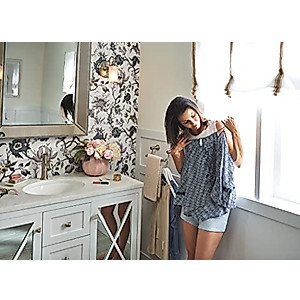 Moen Belfield Brushed Nickel 9-Inch Bathroom Hand -Towel Bar, YB6486BN