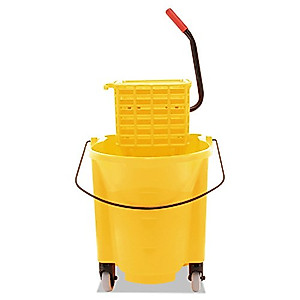 Rubbermaid Commercial 758088Yw Wavebrake 35 Quart Bucket/Wringer Combinations Yellow