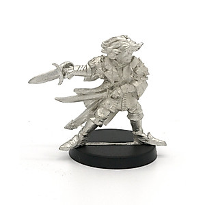 Stonehaven Miniatures Half-Orc Spell Blade Figure (for 28mm Scale Table Top War Games) - Made in USA