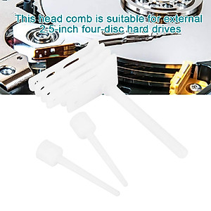 ASHATA 304# Hard Drive Head Replacement Comb, 304# Replacement Hard Drive Head Tool Head Comb for 4-disc 2.5" HDD WD20NMVW-11W68S0