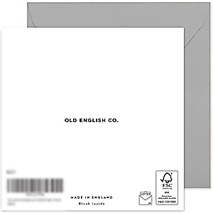 Old English Co. Happy Beer Day Bottle Birthday Card - Funny Beer Birthday Card for Men | For brother, son, nephew | Blank Inside & Envelope Included