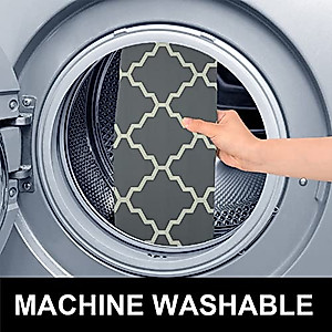 AiBOB Under The Sink Mat, 24 X 36 in, Durable Premium Mats Protect Kitchen and Bathroom Cabinets, Waterproof Absorbent Shelf Liner, Grey