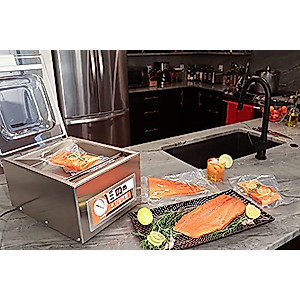 Chamber Vacuum Sealer, CM255, Perfect for Home and Commercial Kitchens, Industrial Grade Packaging Machine with High Powered Pump