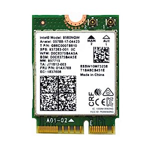 Intel 9560NGW Wireless-AC 9560 802.11AC WLAN PCI-Express Bluetooth 5.1 WiFi Card G86C0007S810