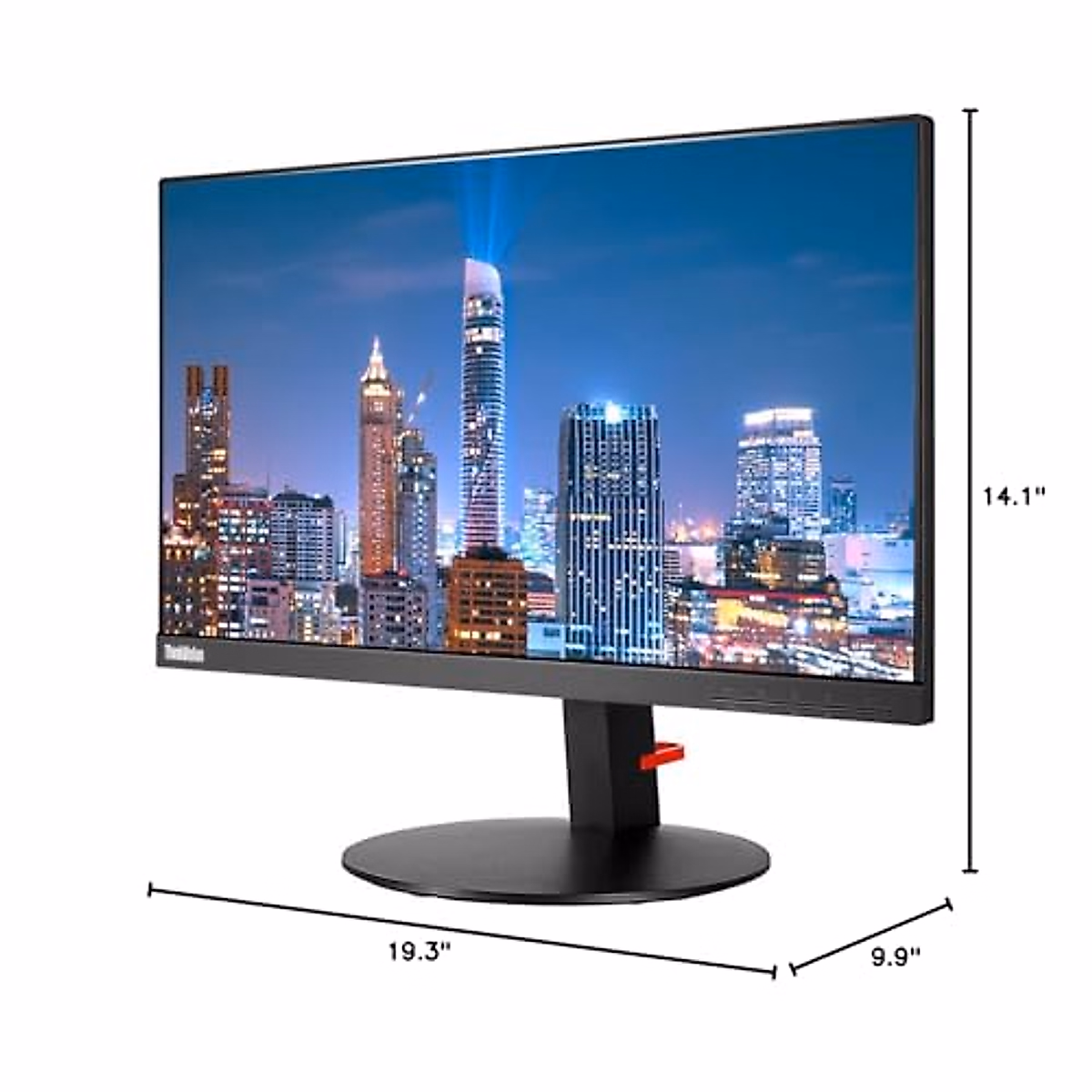 Lenovo ThinkVision T22i-10 21.5 Inch FHD (1920 x 1080) LED Backlit LCD IPS Monitor (61A9MAR1US) 2-Pack