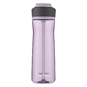 Contigo Ashland 2.0 Water Bottle, 24 oz - Leak-Proof Lid, Protective Spout Cover - Cupholder Friendly, Dishwasher Safe, BPA Free - Lavender