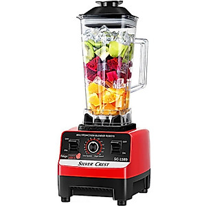 Heavy Duty Professional Blender, Peak 2200W Commercial Grade Bar Blender With 70Oz Container For Shakes, Smoothies, Ice Crushing, Frozen Fruits, Soups, Dry Grinding (White)