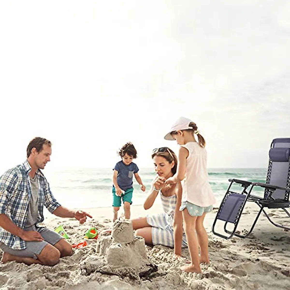 FDW Zero Gravity Chair Patio Lounge Chairs Lounge Patio Chairs 2 Pack Adjustable Reliners for Pool Yard with Cup Holder