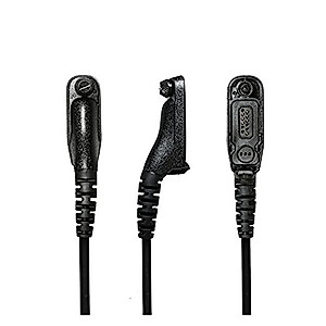 APX 7000 Earpiece for Motorola,Caroo 2 Wire Surveillance XPR7550 7550e Headset and Mic for Motorola APX6000 XPR6350 XPR6550 XPR6580 XPR7350 7350e XPR7380 XPR7580 7580e Two Way Radio Walkie Talkie