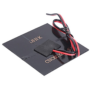 5Pcs DC 5.5V 0.6W Small Solar Module 65 x 65mm Solar Battery Panel with ...