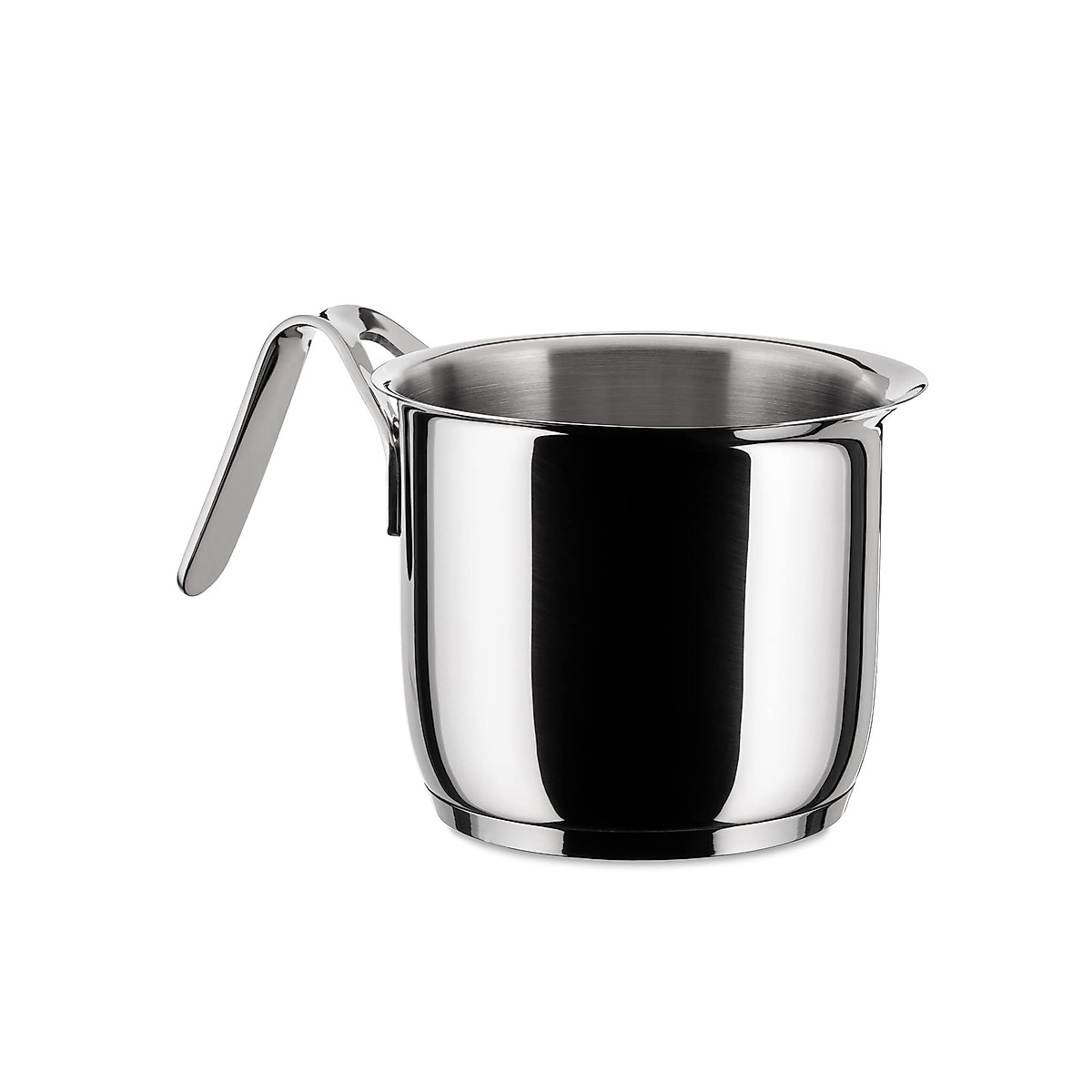 A Di Alessi,AJM302 "POTS & PANS", Milk boiler in 18/10 stainless steel mirror polished,2 qt ¼ oz