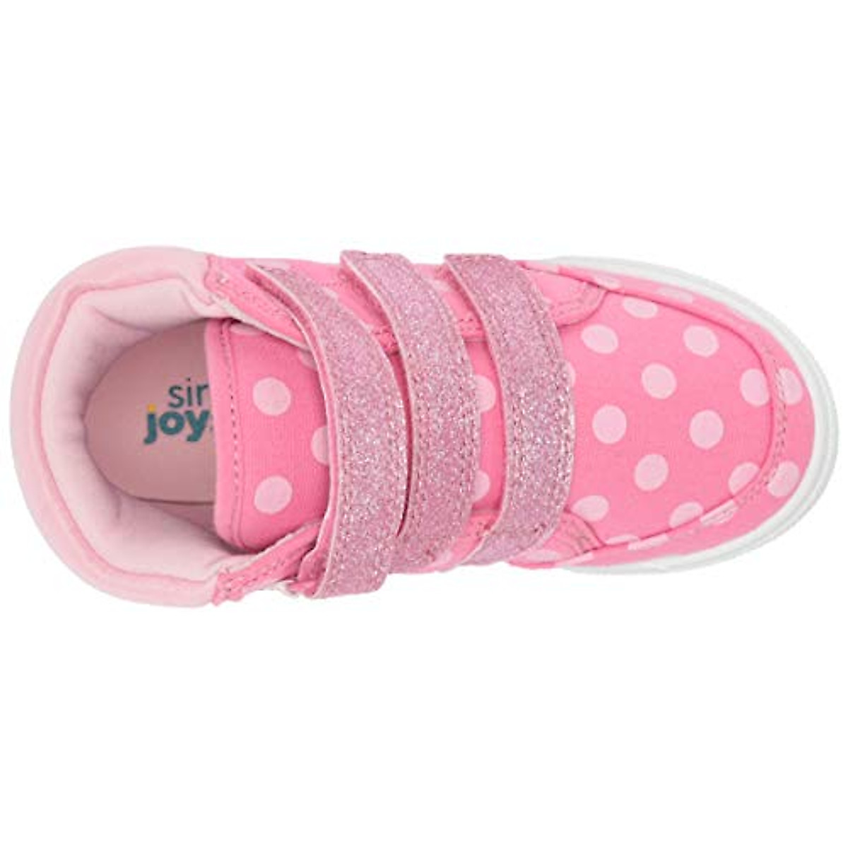 Simple Joys by Carter's Kids Daniel High-Top Sneaker, Light Pink, 9 US Unisex Toddler