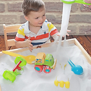 Sandtastik Sparkling White Play Sand, 25 lb (11.3 kg) - Fill Sandboxes, Sand Trays, Sensory Tables, Water Tables! Scoop, Mold & Pour This Premium Non-Toxic Sand