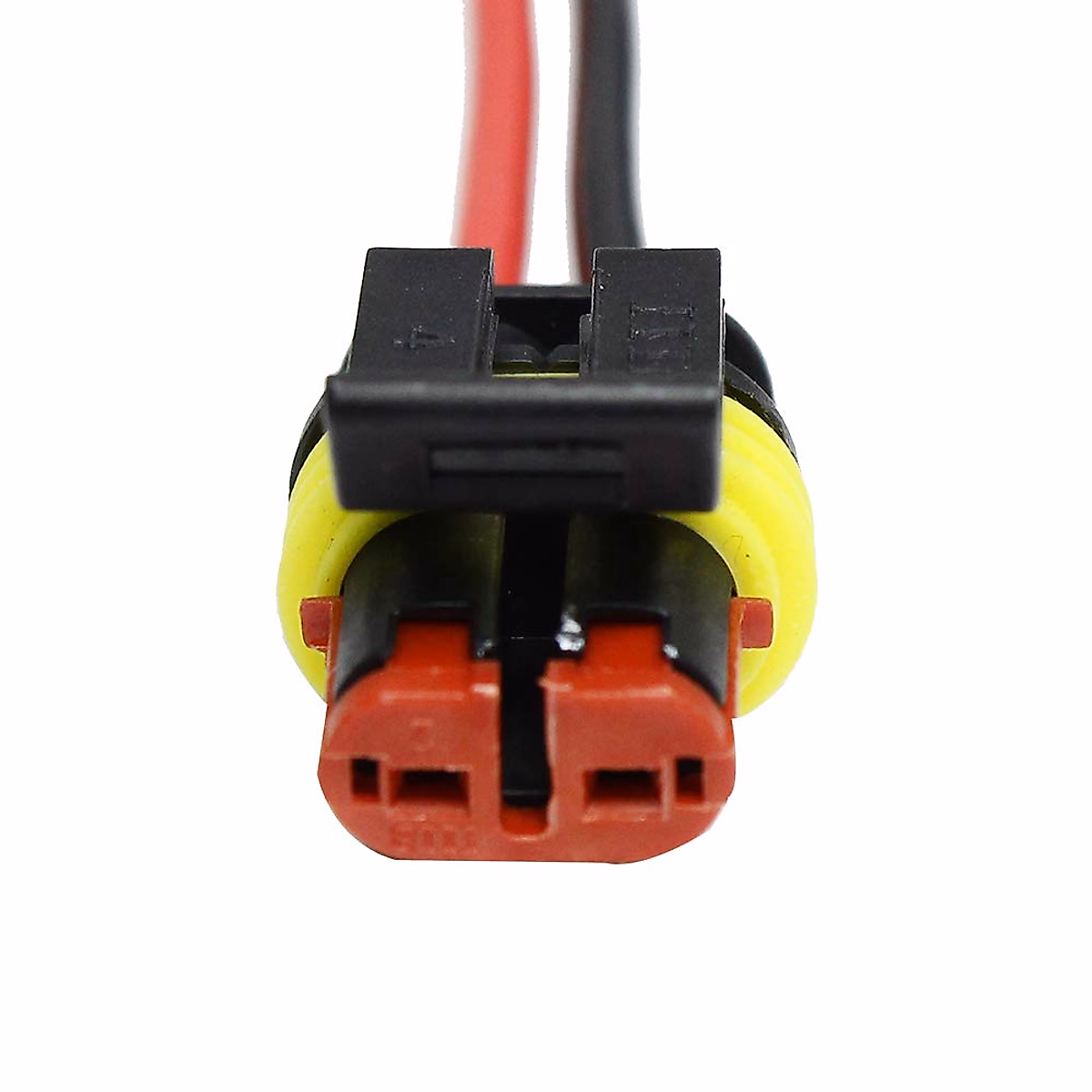 HUIQIAODS 5Kit 2 Pin Way 18 AWG Car Waterproof Connector Plug Wire 1.5mm Series Terminal Connector-5 Pack (5 Kit 2 Pin)