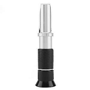 OKJHFD Alcohol Refractometers,Professional Portable Hand Held Grape and Wine Alcohol Refractometers,0-25% Vol 0-40% Brix 0-22 Baume Refractometers