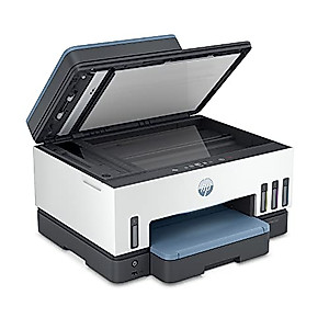 HP Smart -Tank 7602 Wireless All-in-One Cartridge-free Ink Printer, up to 2 years of ink included, mobile print, scan, copy, fax, auto doc feeder, featuring an app-like magic touch panel (28B98A)