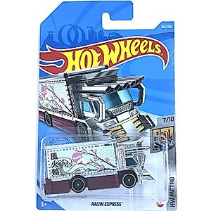 Hot Wheels - Raijin Express - HW Metro 7/10 [Chrome/red] - #102/250