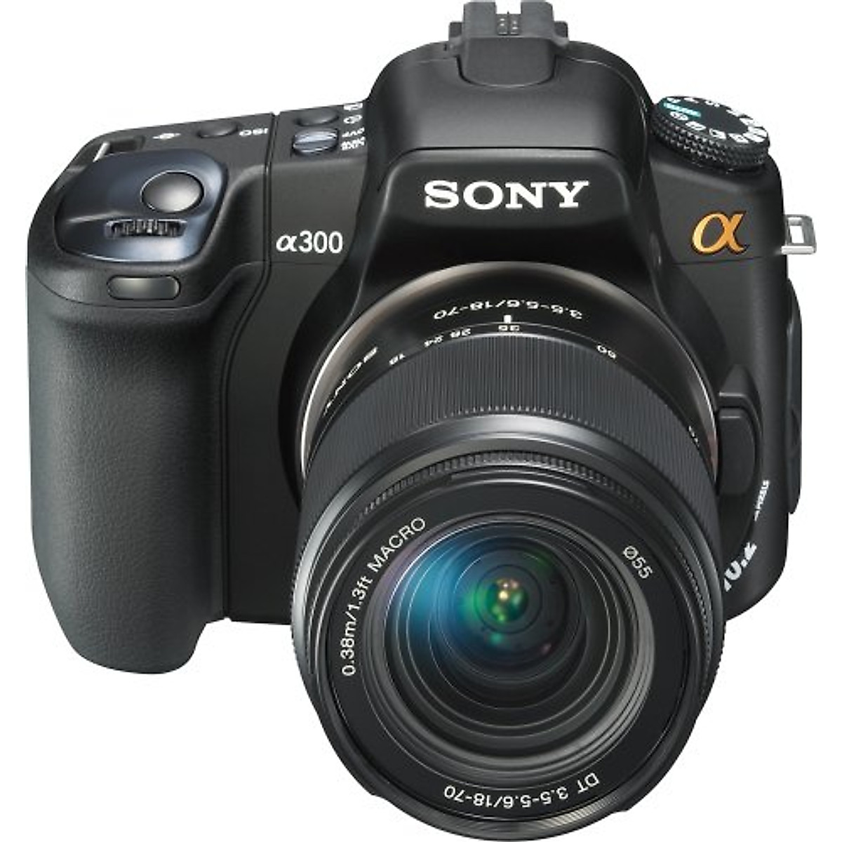 Sony Alpha DSLRA300K 10.2MP Digital SLR Camera with Super SteadyShot Image Stabilization with DT 18-70mm f/3.5-5.6 Zoom Lens (Discontinued by Manufacturer)