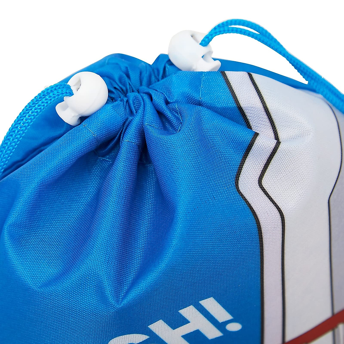 BLUE PANDA Basketball Party Favor Drawstring Gift Bags (12 x 10 in, 12 Pack)