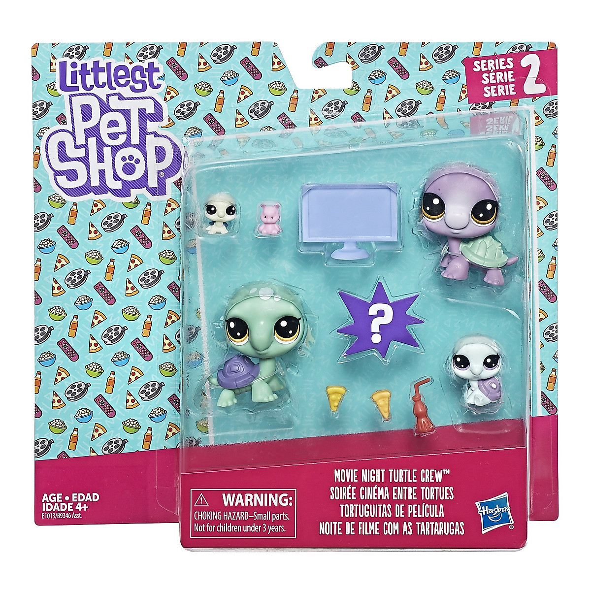 Lps Family Pack Movie Night Turtle Crew