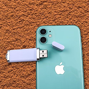 50pcs 128MB Custom USB Flash Drive with Personalized Logo for Promotion, Customized USB Thumb Drive, Bespoke Bulk Zip Drive (10 color options)