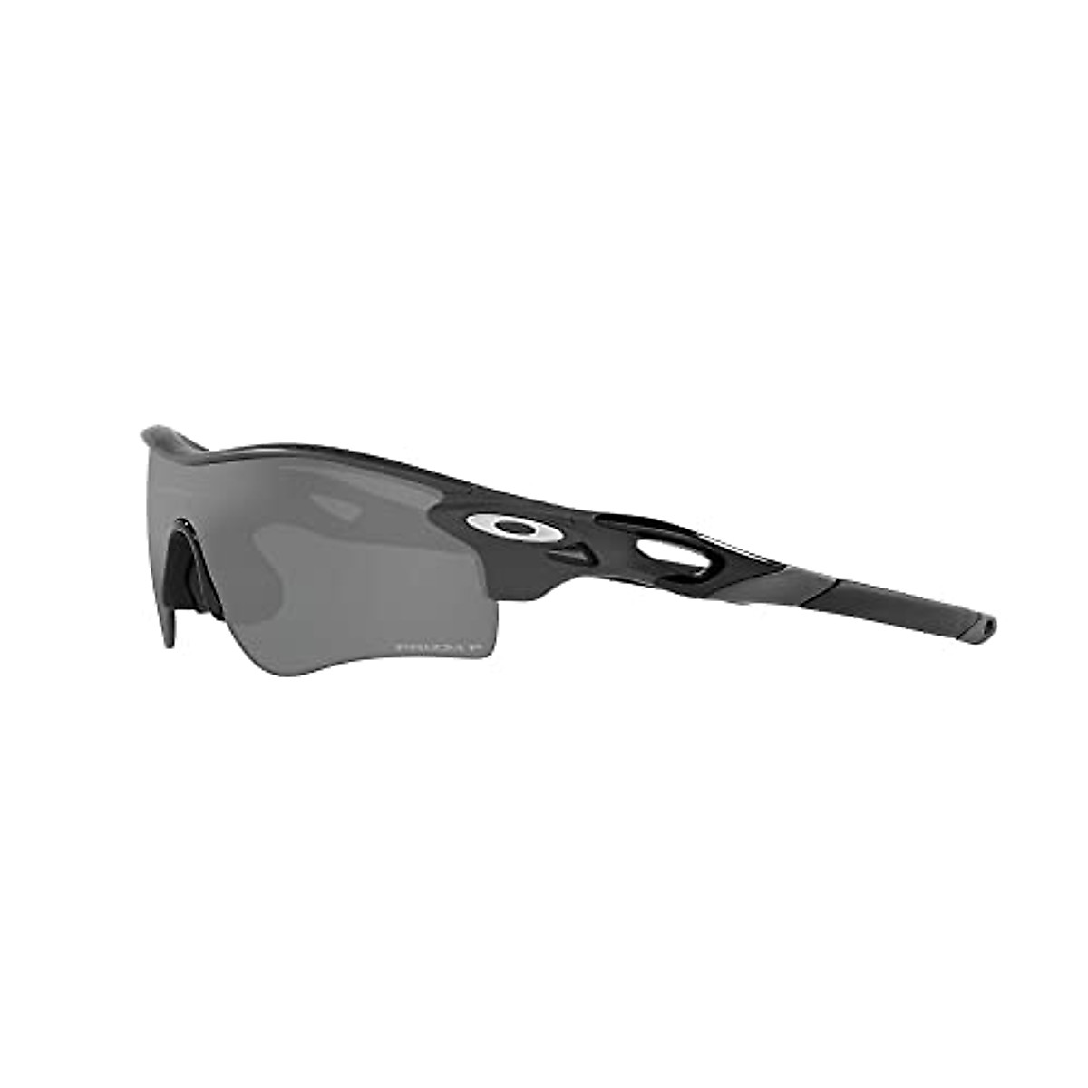 Oakley Men's OO9206 Radarlock Path Low Bridge Fit Rectangular Sunglasses, Hi Res Carbon/Prizm Black Polarized, 38 mm