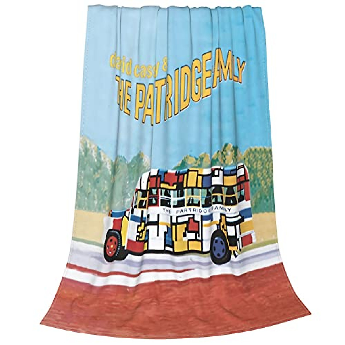 David Cassidy Blanket Flannel Fleece Throw Blankets All Seasons Bed Couch Office Indoor Outdoors