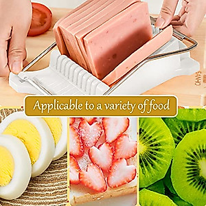 Dualshine Musubi Mold 5 Pcs Musubi Maker Kit Sushi Mold Making Kit Musubi Press(non Stick) Onigiri Rice Ball Mold Maker BPA Free Cheese Luncheon Bread Meat Butter Slicer for Kitchen Restaurant