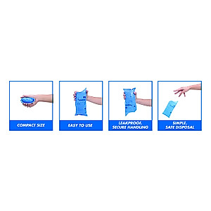 TravelJohn Jr. Disposable Urinal (TJ1H) - 18 Pack