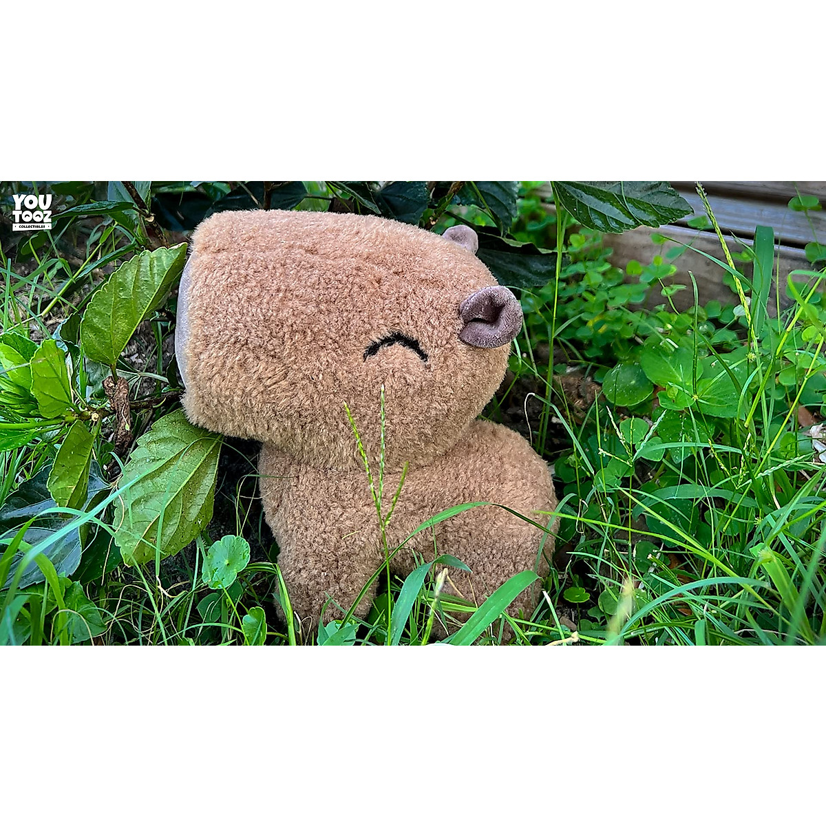 YouTooz Capybara 9" Inch Plush, Super Soft and Adorable Capybara Animal Plush Capybara Plush Collection
