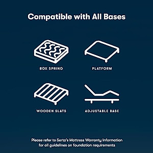 Serta Perfect Sleeper Ultimate 12" California King Mattress - Extra Firm, Cooling Gel Memory Foam, Pocket Innersprings for Motion Isolation, Edge Support, CertiPUR-US Certified - Oasis Sleep