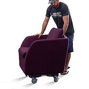 US Cargo Control Heavy Duty Moving Dolly from Snap-Loc 21 Inch x 32 Inch - Steel Frame Dolly Cart with Optional E-Track Attachments - Moves Up to 1,500 Pounds in Cargo