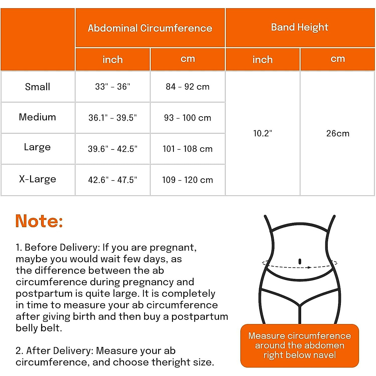 Postpartum Belly Band,C Section Belly Binder,Abdominal Binder Post Surgery Girdle,Tummy Tuck Compression Wrap Waist Trainer Black