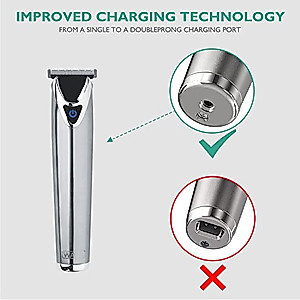 for Wahl Trimmer Charger, Lnauy Charger Compatible with Wahl 9888L 9818L 9818 9854L 9876L Groomer Clipper S004mu0400090 9854-600 97581-405 9867-300 Replacement Shaver Power Supply Cord