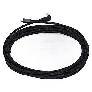 EBTOOLS USB 3.0 C to C/A Knit Cable, High Speed USB 3.0 Type C to Type A VR Heaset Cable, Used for Oculus Quest 2/1 PC(3m)
