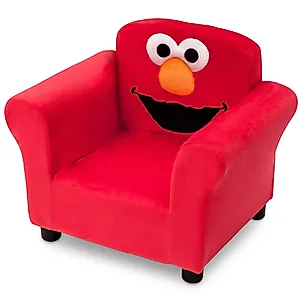 Sesame Street Elmo Upholstered Chair by Delta Children, Red