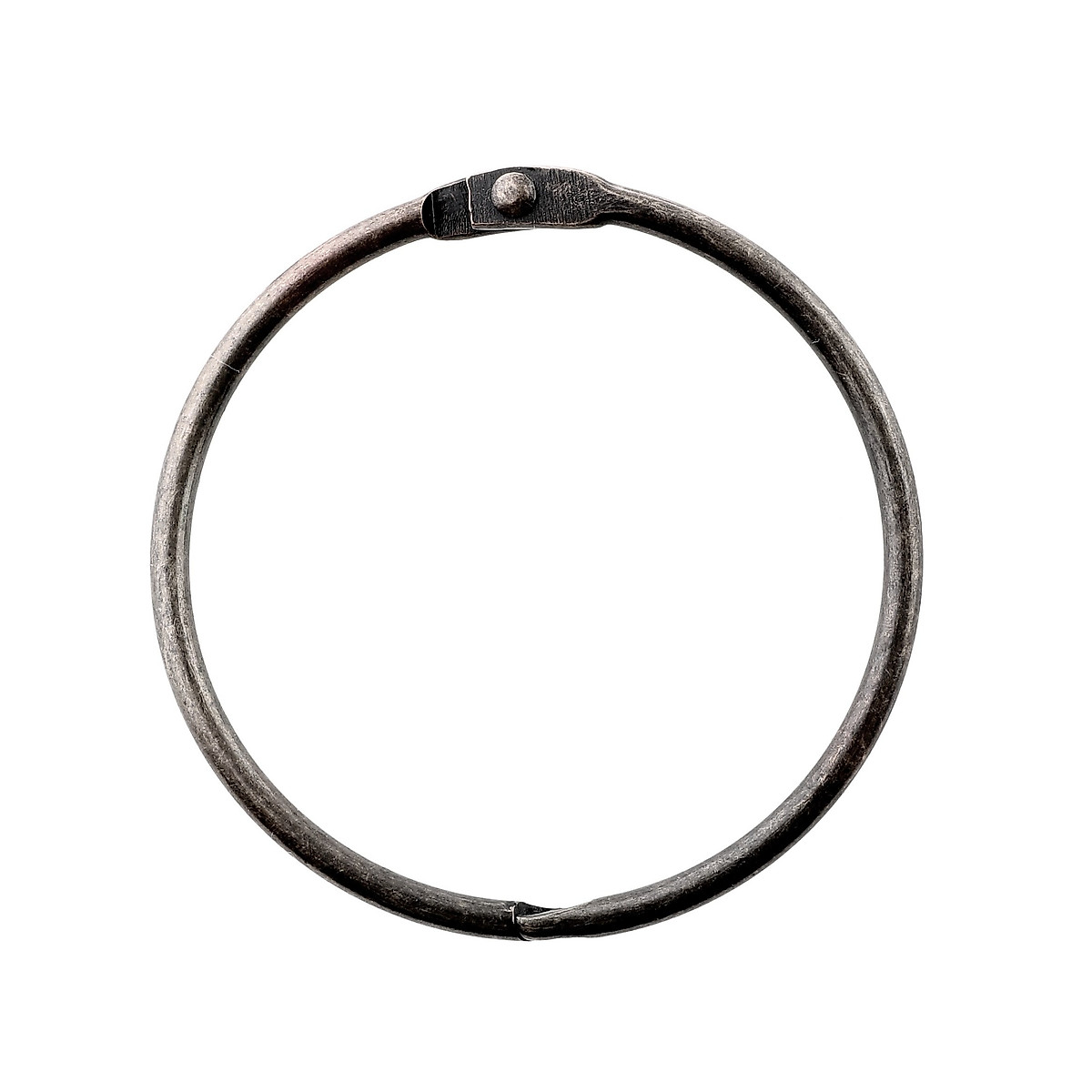 SlipX Solutions Simple Slide Shower Curtain Rings Provide Effortless Gliding on Standard Shower Rods (Rust Resistant, Snap Closure) (12, Oil Rubbed Bronze)